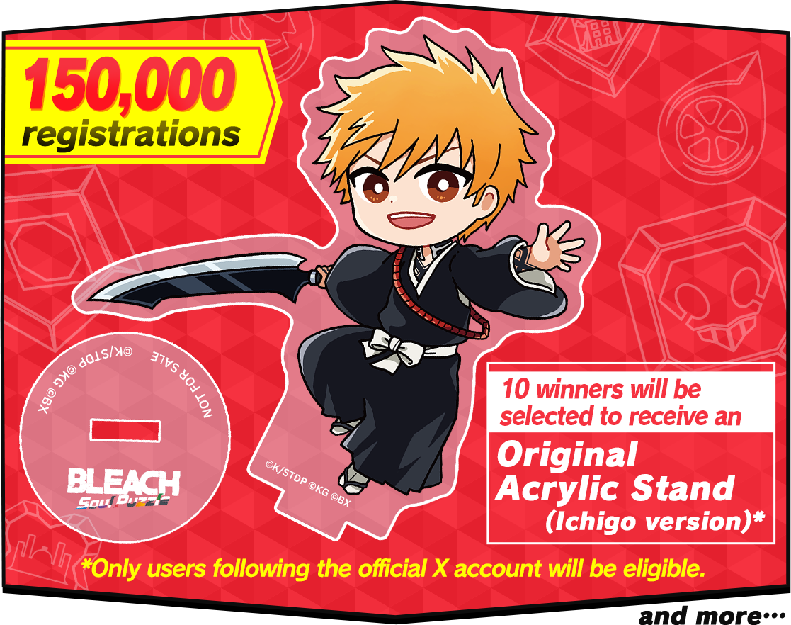 BLEACH Soul Puzzle Official Site｜KLabGames